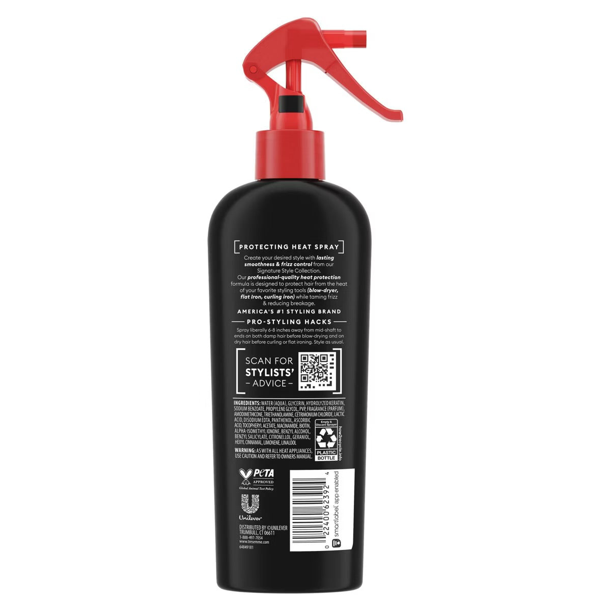 Tresemme - Protecting Heat Spray Keratin Smooth for Taming Frizz & Red ...