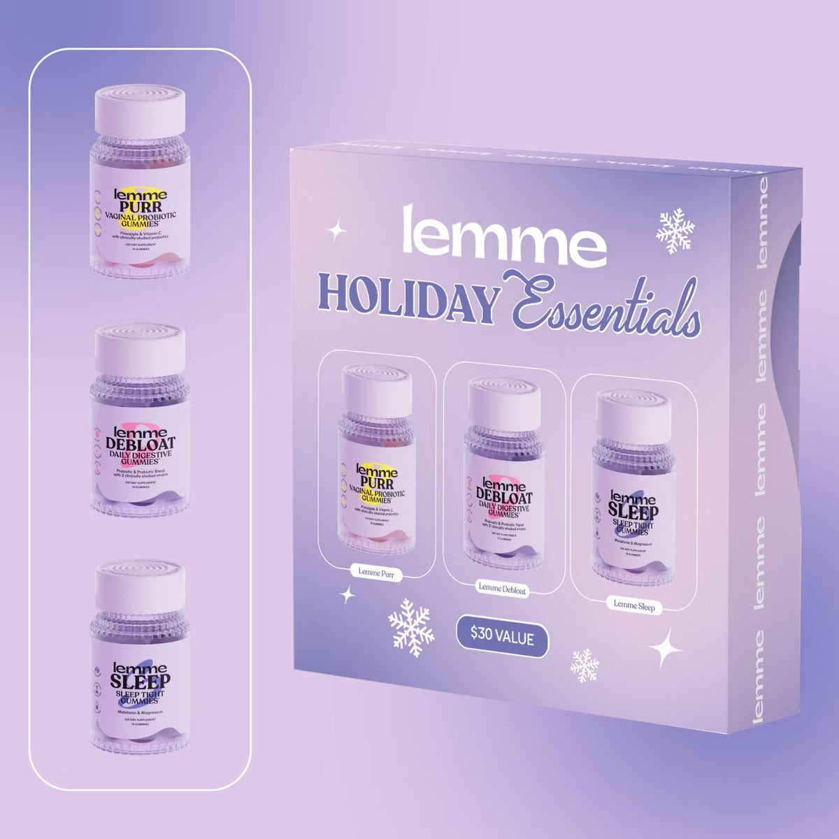 Lemme - Holiday Essentials Mini's Gift Set – Issey-K Makeup