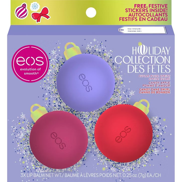 eos - Holiday Lip Balm Spheres set – Issey-K Makeup