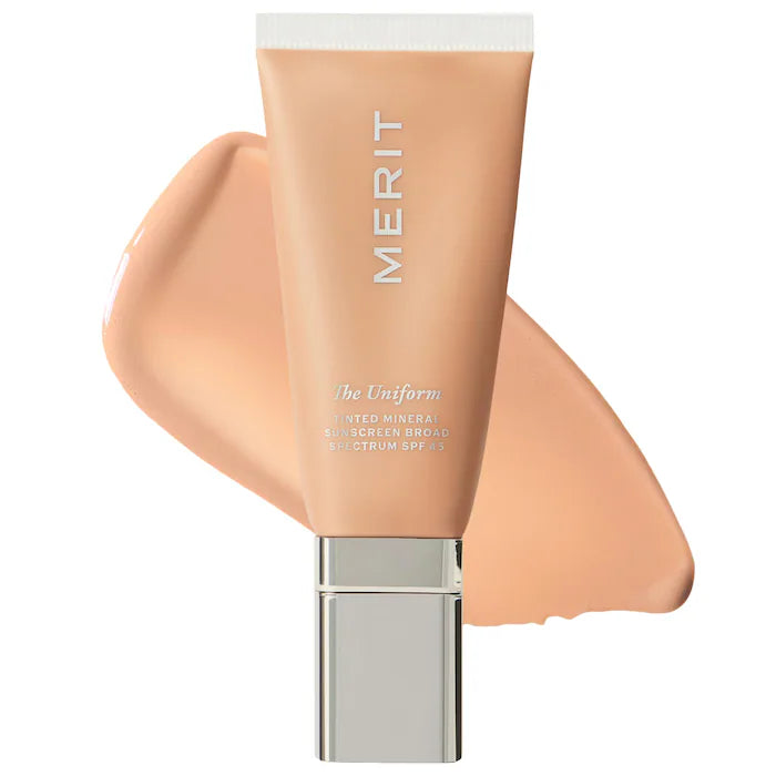 MERIT - The Uniform™ Tinted Mineral Sunscreen Broad Spectrum SPF 45 ...
