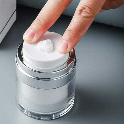 Shein - Botella De Crema Portable Press Type Vacuum Cream Bottle 30ml ...