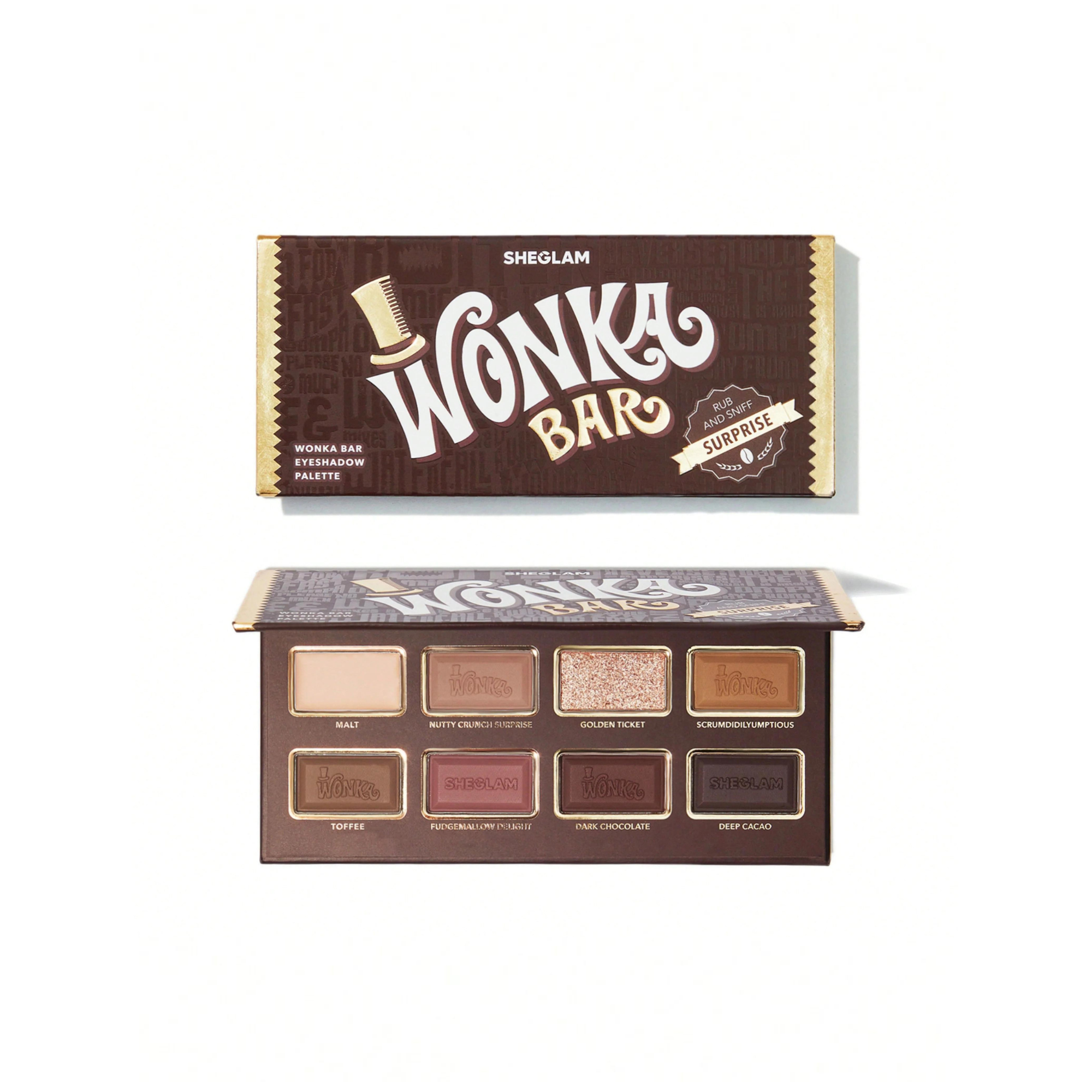 Paleta de Sombras Willy Wonka Wonka Bar Eyeshadow Palette - Sheglam ...