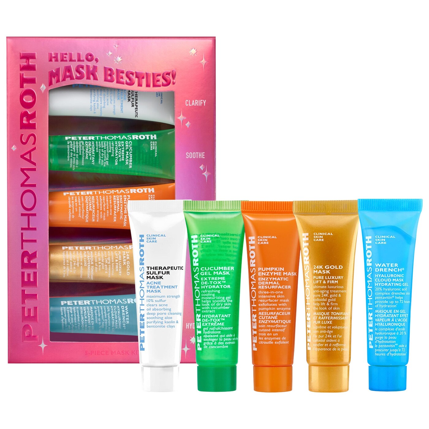 Peter Thomas Roth - Hello, Mask Besties! 5-Piece Mask Kit **BAJO-PEDID ...