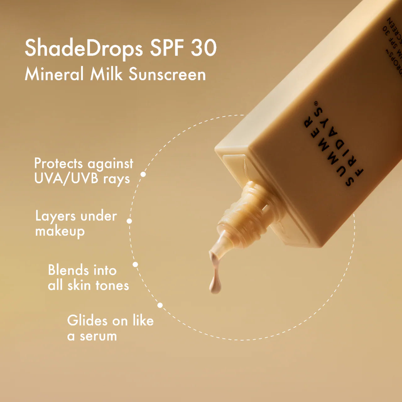 Summer Fridays - ShadeDrops Mineral Milk Sunscreen SPF 30 – Issey-K Makeup