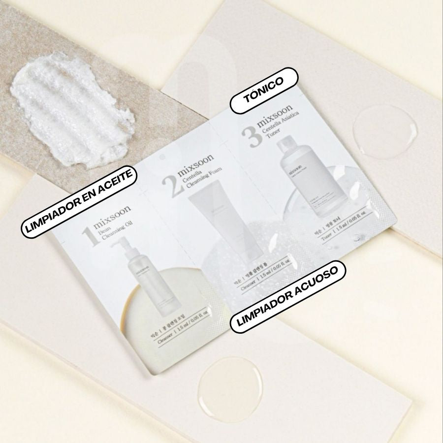 Mixsoon - Set de Prueba 9-Step Skincare Sachet Bundle Set – Issey-K Makeup