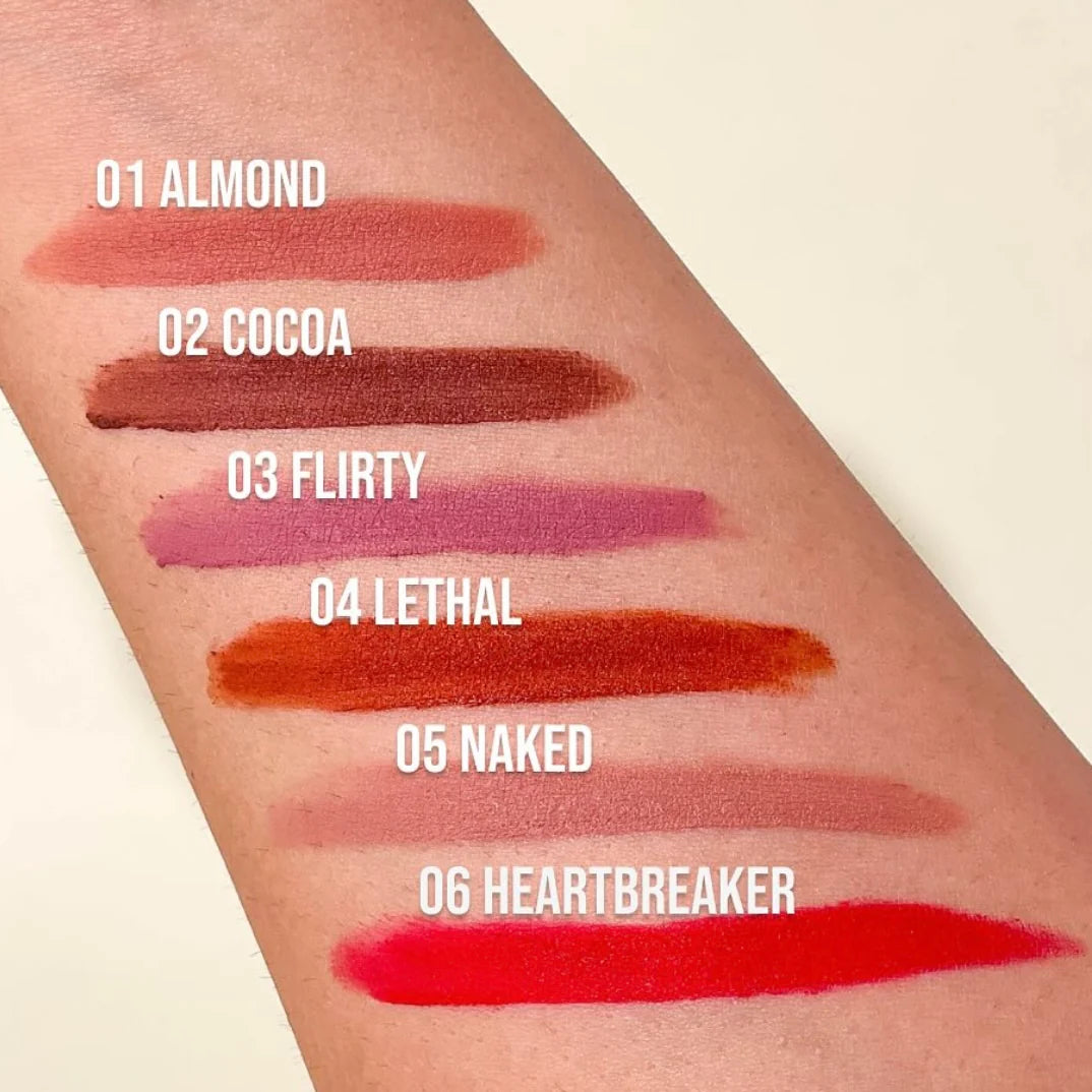 Italia Deluxe - Labial Mousse Matte Liquid Lipstick – Issey-K Makeup