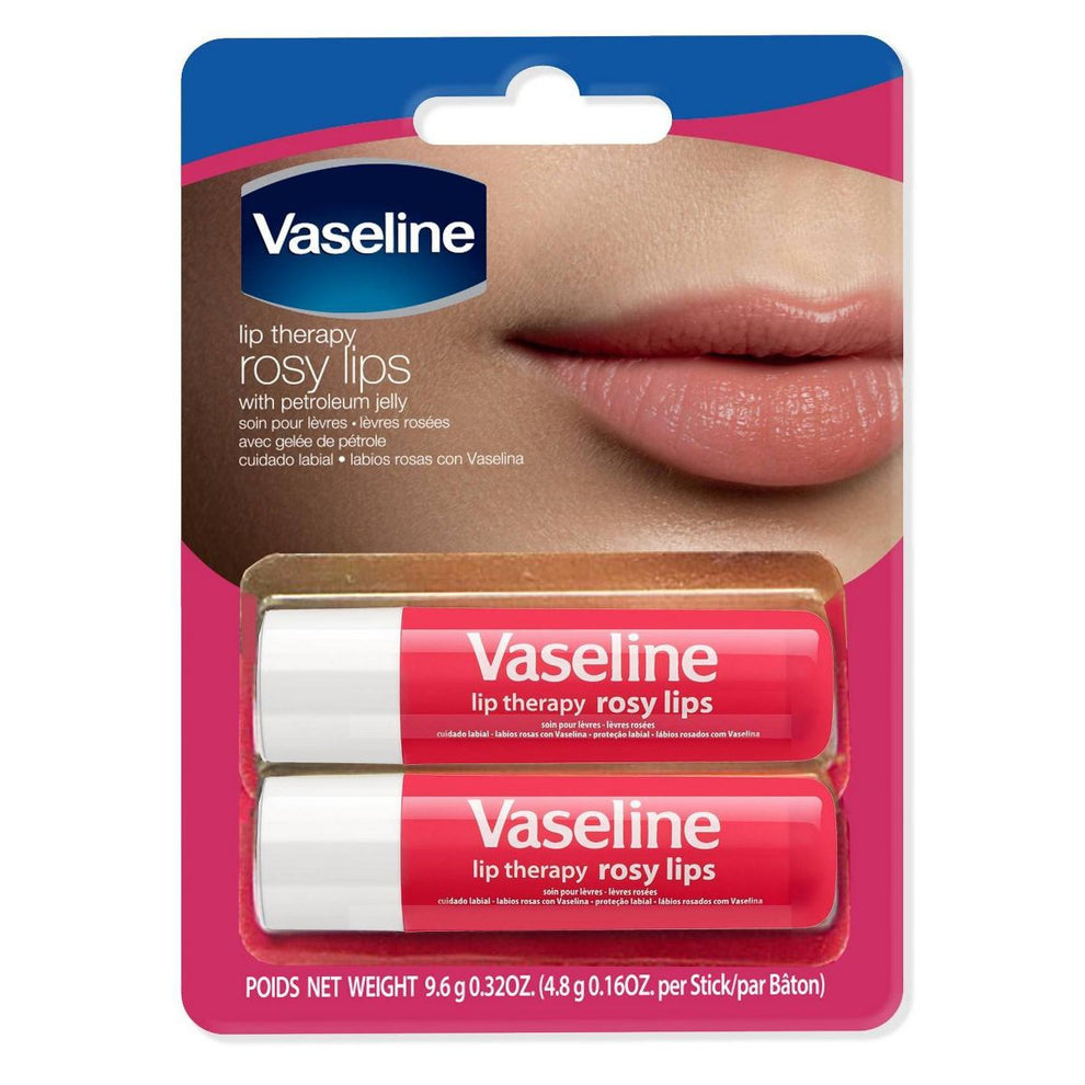 Vaseline - Rosy Lip Therapy Stick (2 piezas) – Issey-K Makeup