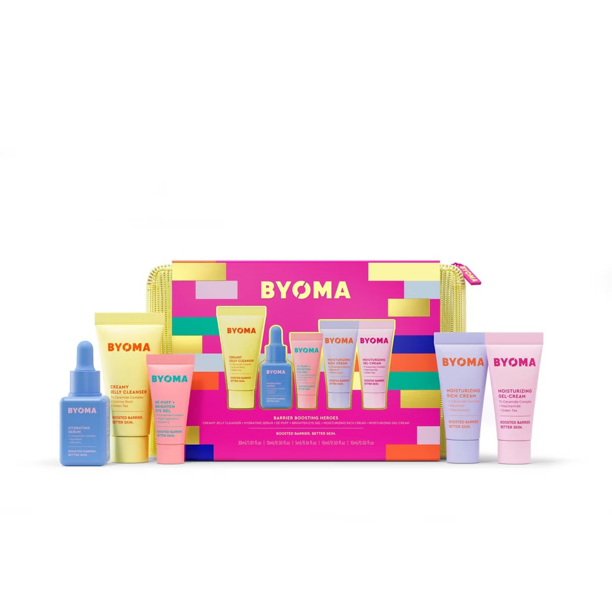 BYOMA - Mini Heroes Intro Gift Set + Bag - (5 piezas) – Issey-K Makeup