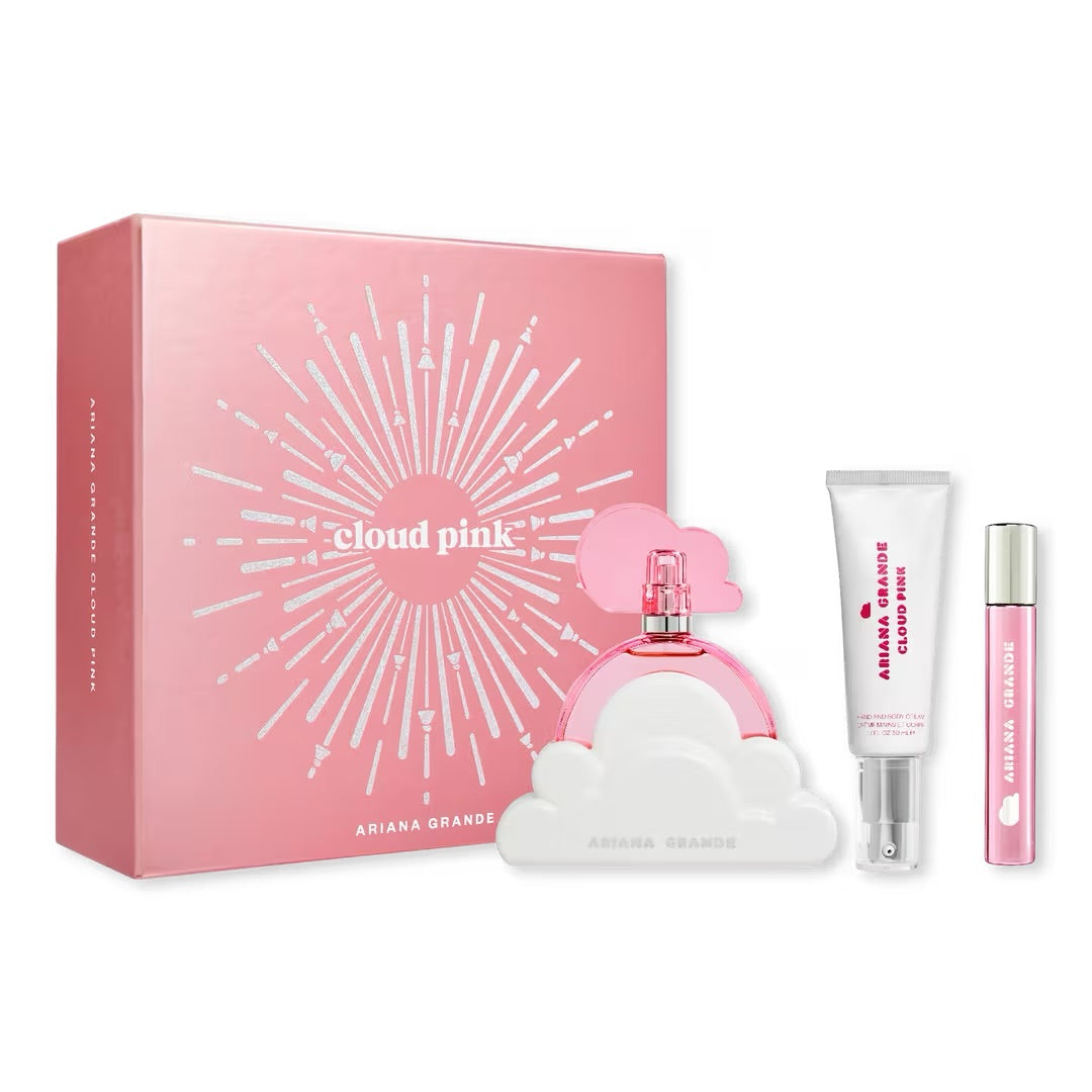 Ariana Grande - Cloud Pink 3 Piece Gift SET**BAJO-PEDIDO** – Issey-K Makeup
