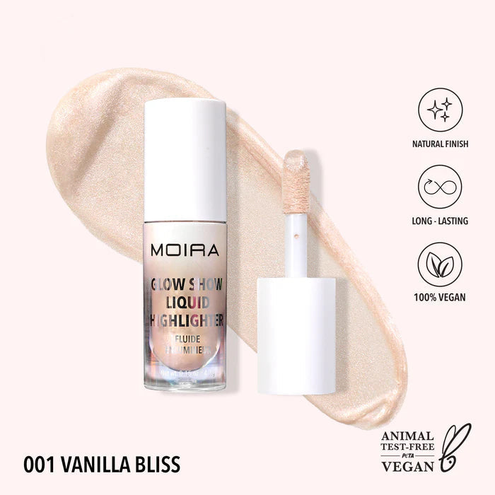 Moira - Iluminador Liquido Glow Show Liquid Highlighter – Issey-K Makeup