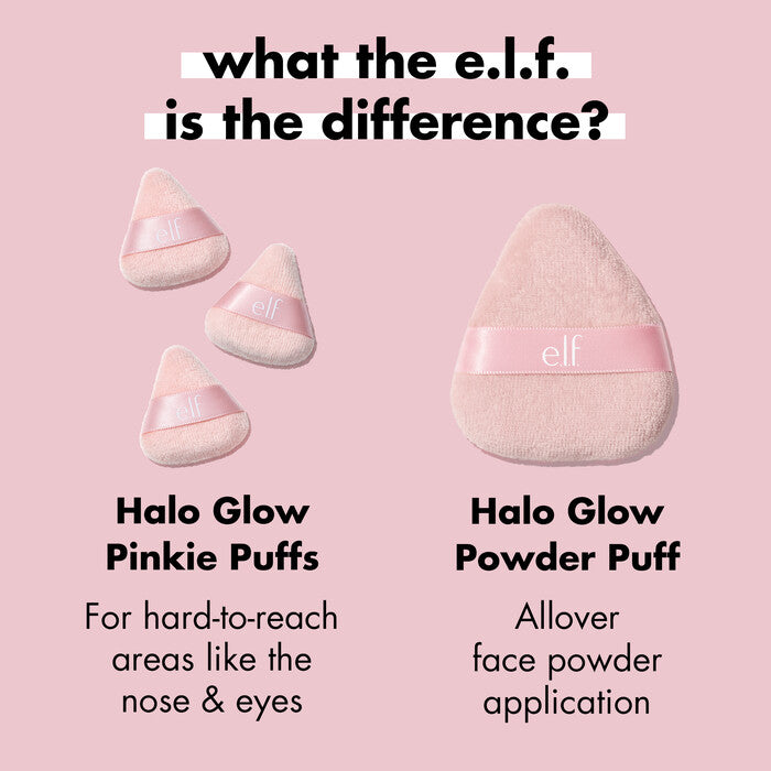 Elf - Mini Puff Halo Glow Pinkie Puffs – Issey-K Makeup
